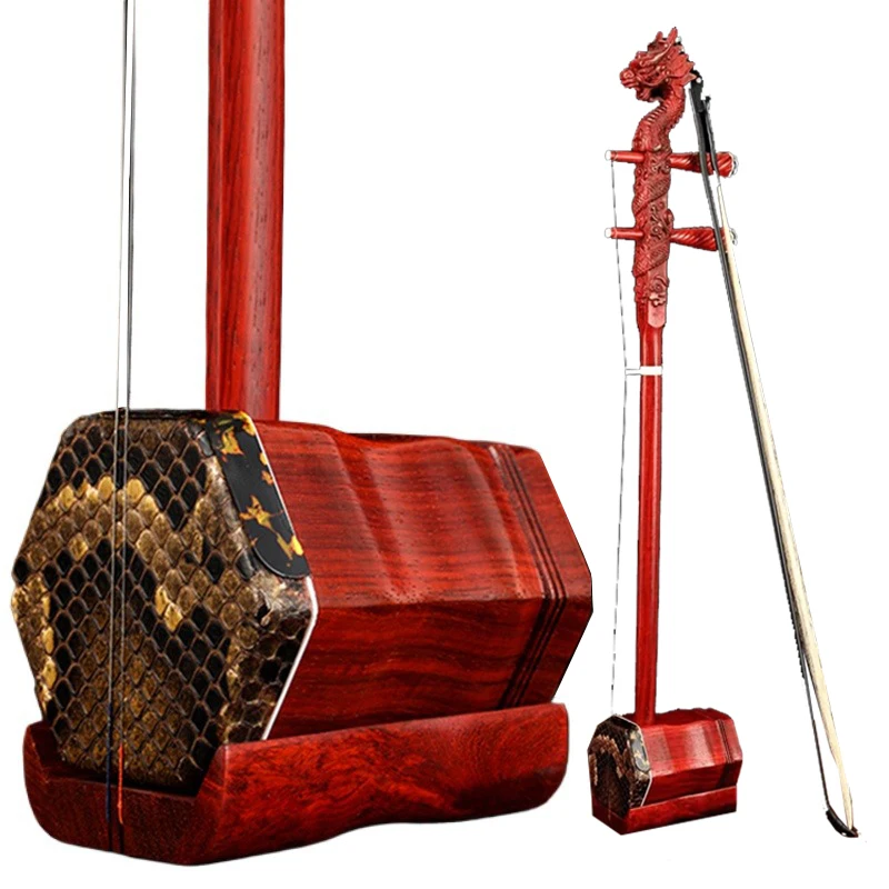 Rosewood Erhu Chinese 2-string Urheen Professional Performance String ...