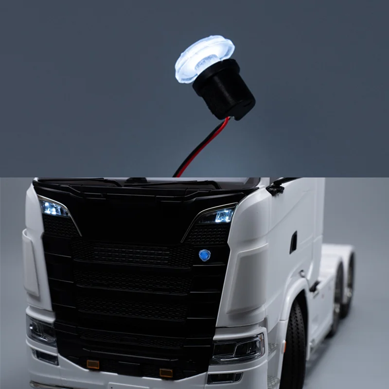 1-14th-Scale-Front-Light-Air-Intake-Grille-Lamp-for-Tamiya-RC-Dump ...