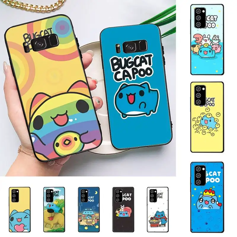 Love Cat Comic Cat Bugcat Capoo Phone Case for Samsung Note 5 7 8 9 10 ...