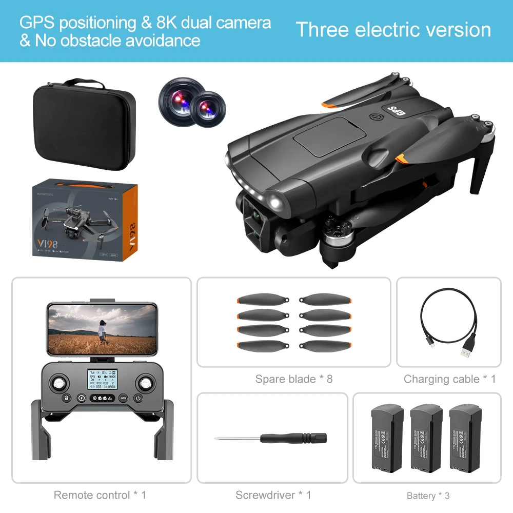 V198-GPS-Professional-Drone-3000M-360-Obstacle-Avoidance-4K-DualHD ...