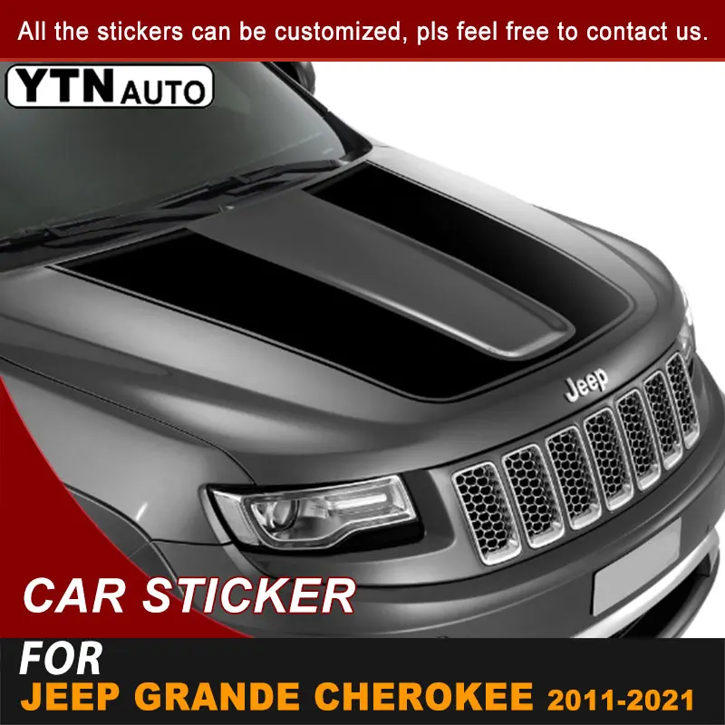 Jeep Grand Cherokee Hood Decal