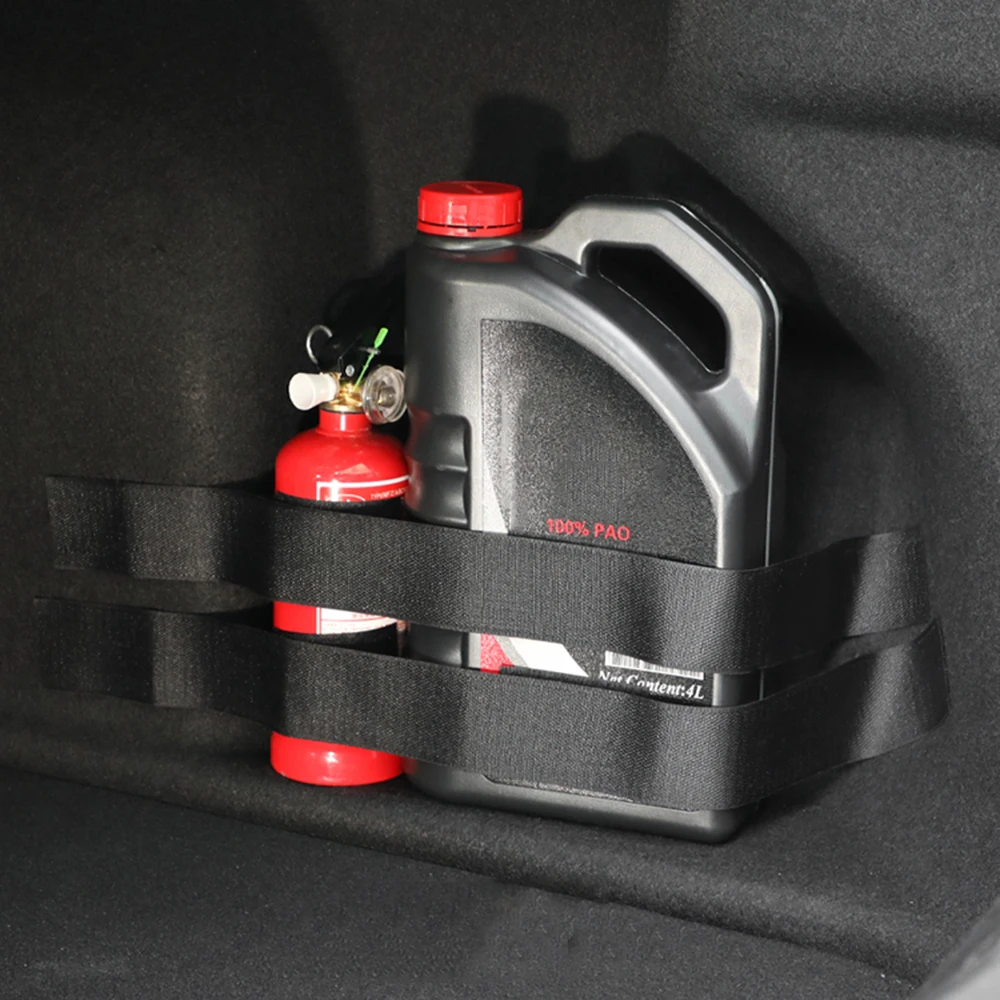 Car-Trunk-Organizer-Fire-Extinguisher-Fixing-Tape-For-Dodge-Charger ...