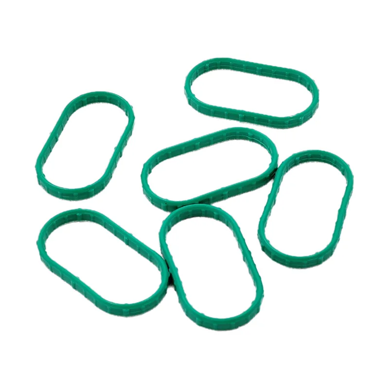 6pcs Engine Intake Manifold Gasket For Jaguar X-Type S-Type V6 2.5 3.0 ...