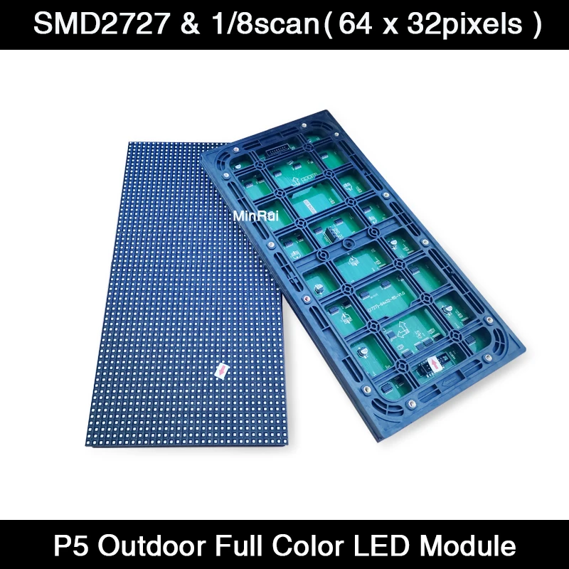 100Pcs/Lot P5 Outdoor HD Panels 320*160mm SMD2727 RGB Full Color LED ...