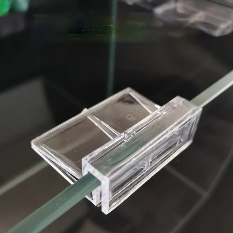 Aquarium Hoods 4pcs Aquarium Tank Plastic Clips Glass Cover Strong ...