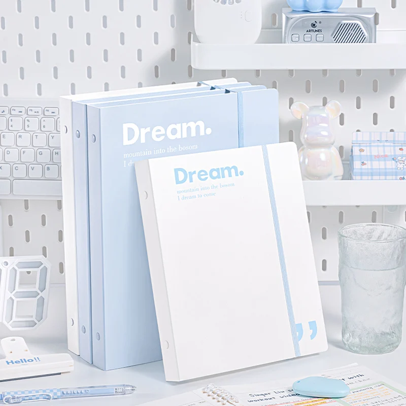 1-Pcs-A5-B5-60-Sheets-120-Pages-PP-Cover-Binder-With-Clear-Sleeve ...