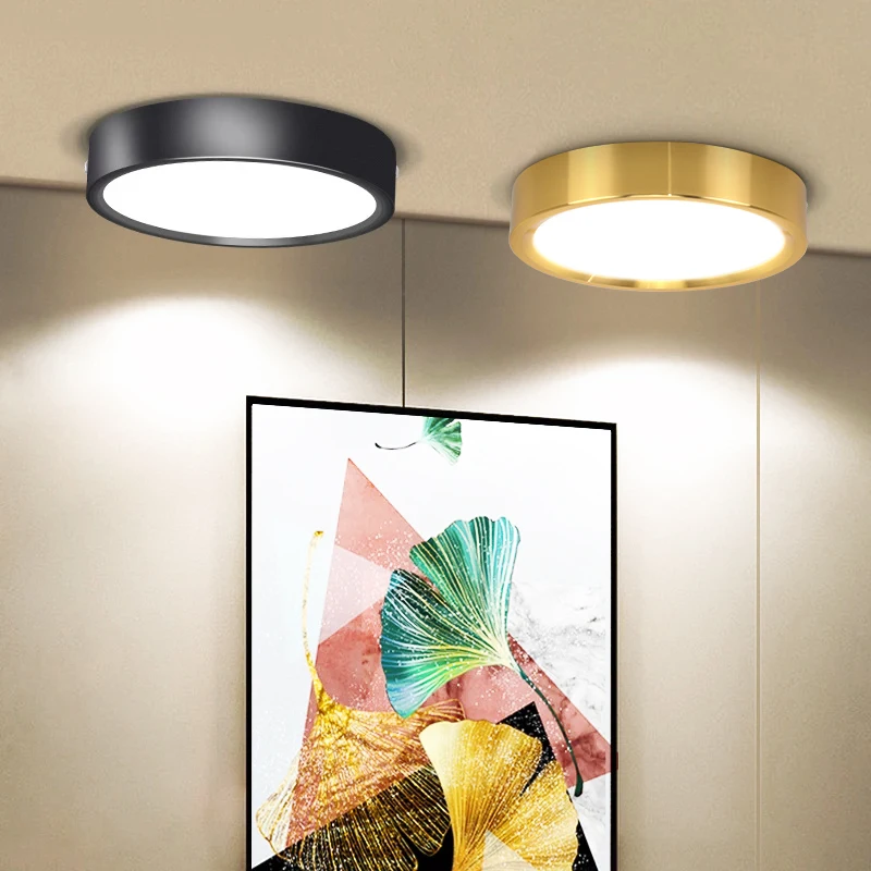 Ceiling-Downlight-Gold-15W-25W-Led-Spot-Light-Surface-Mounted-Ceiling ...