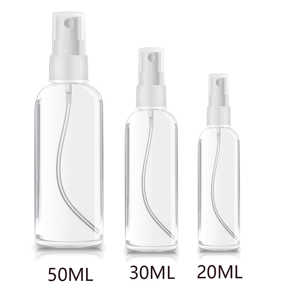 Nachf-llbare-Flaschen-leere-Spr-h-flasche-transparente-Kunststoff-Parf ...