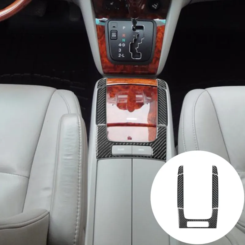 Carbon Fiber Floor Console Storage Door Box Frame Decoration Stickers ...