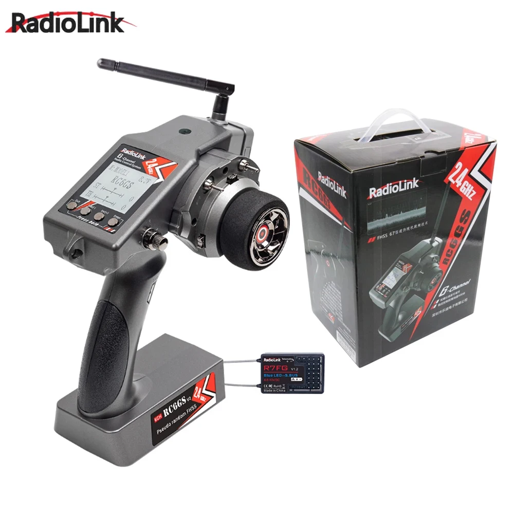 RadioLink-RC6GS-V2-2-4G-6CH-RC-Car-Controller-Transmitter-R6FG-R7FG ...