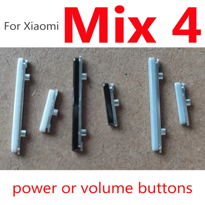 Original Melhor Poder Cerâmico Em Off Side Botão Para Xiaomi Mix 4 Mi Mix4 Volume Up Down Botões ...