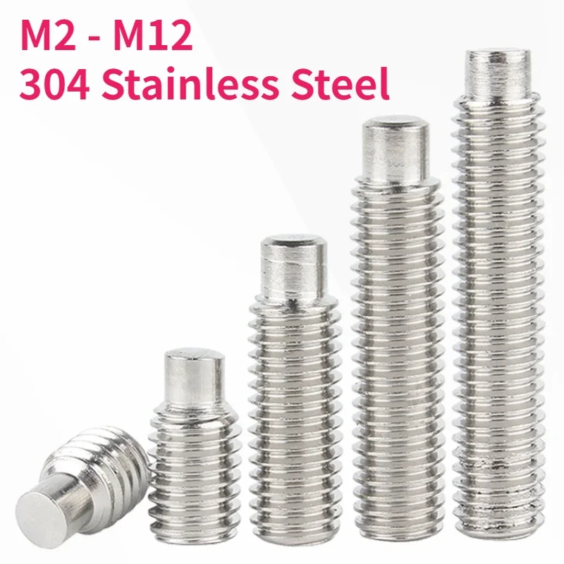 M2 M2.5 M3 M4 M5 M6 M8 M10 M12 304 Stainless Steel Hexagon Hex Socket ...