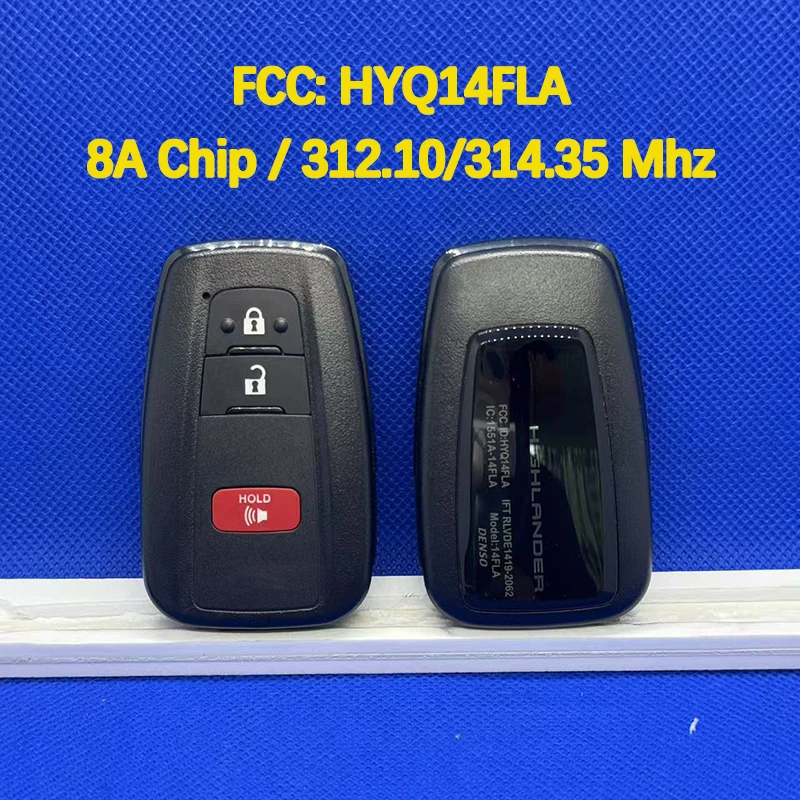 CN007335 Original 3 Button Smart Remote Control Key 8A Chip 312.10Mhz ...