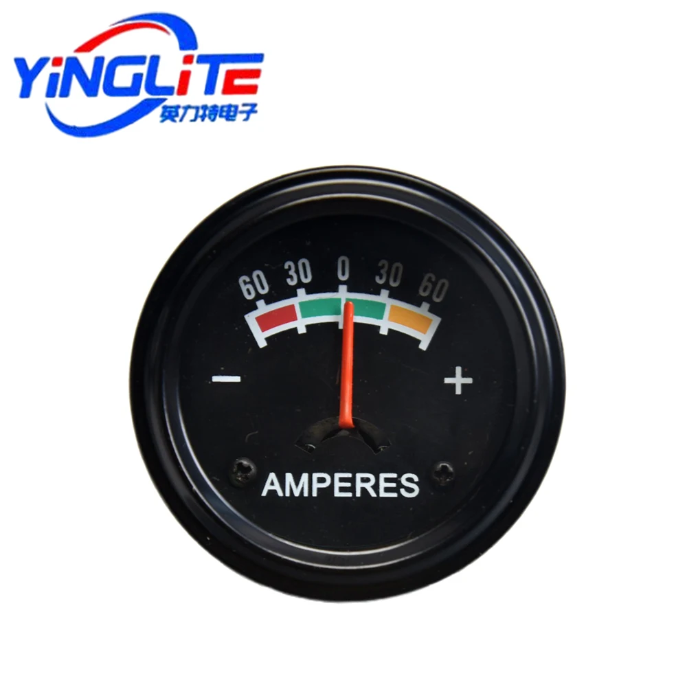 Diesel-Charge-Current-Meter-Positive-and-Negative-Generator-Ammeter-60A ...