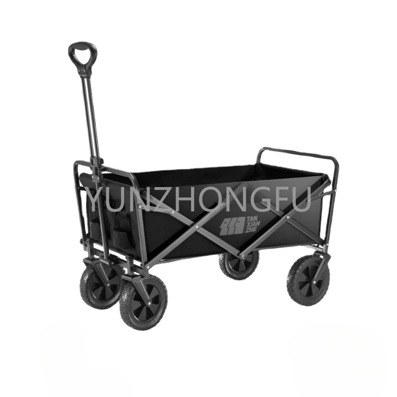 Explorer-Camper-Cart-Outdoor-Travel-Hand-Push-Camp-Car-Foldable-Small ...