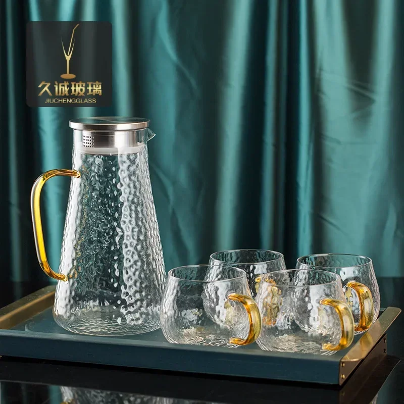 Light-Luxury-Glass-Cold-Water-Bottle-with-Hammer-Handle-Large-Capacity ...