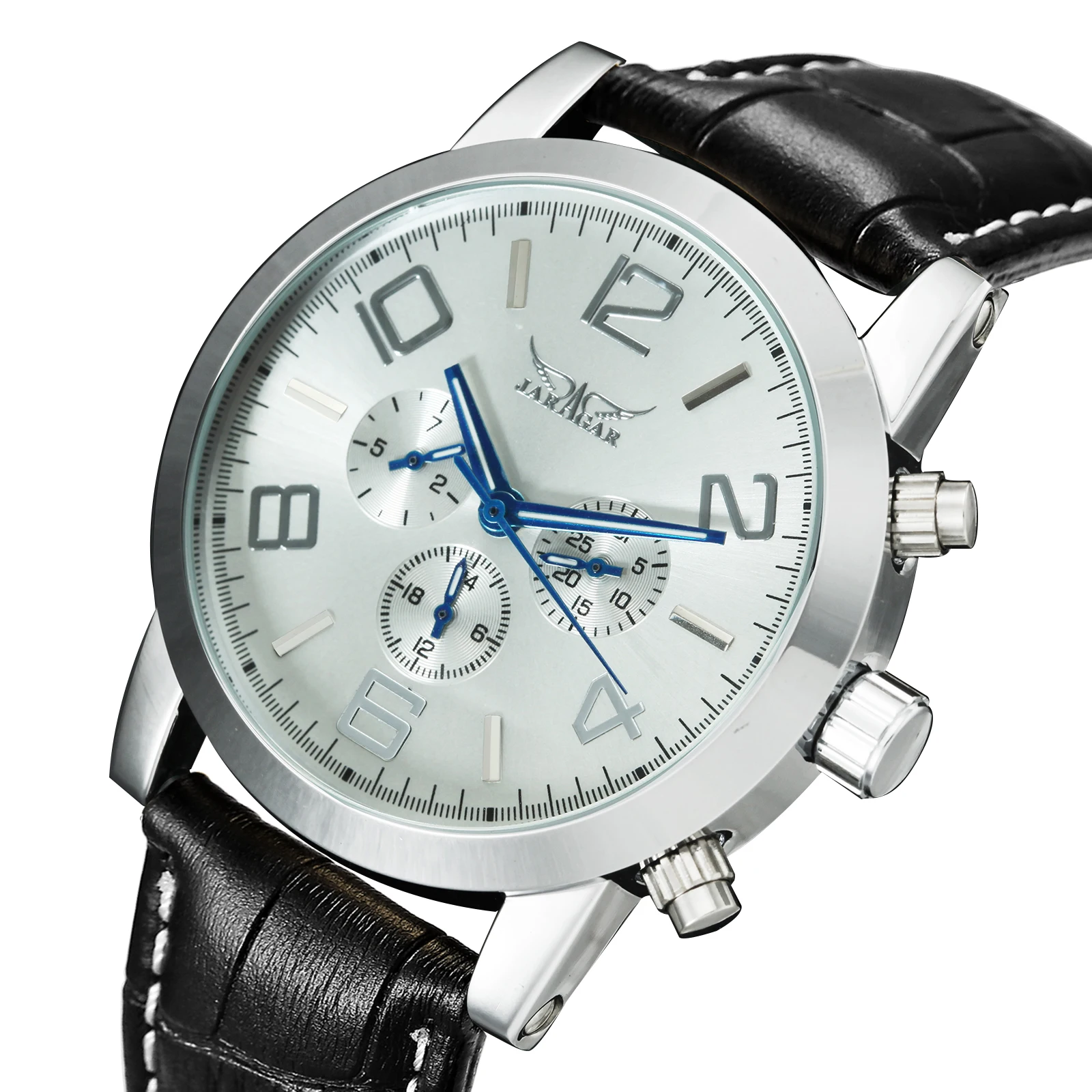 Jaragar simples relógio casual masculino moda relógios mecânicos ...