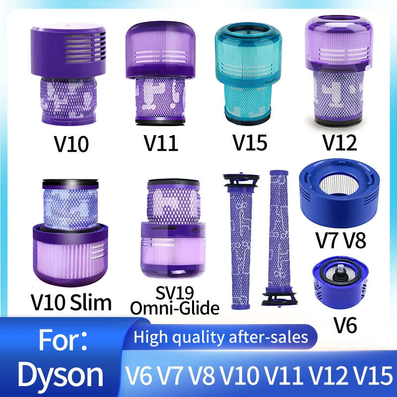 Filters Replacement For Dyson Cyclone Series V6 V7 V8 V10 V11 V12 V15 ...