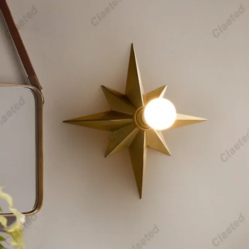 Creative Star Wall Lamp LED Wall Lamp for Luxury Living Room Bedroom ...
