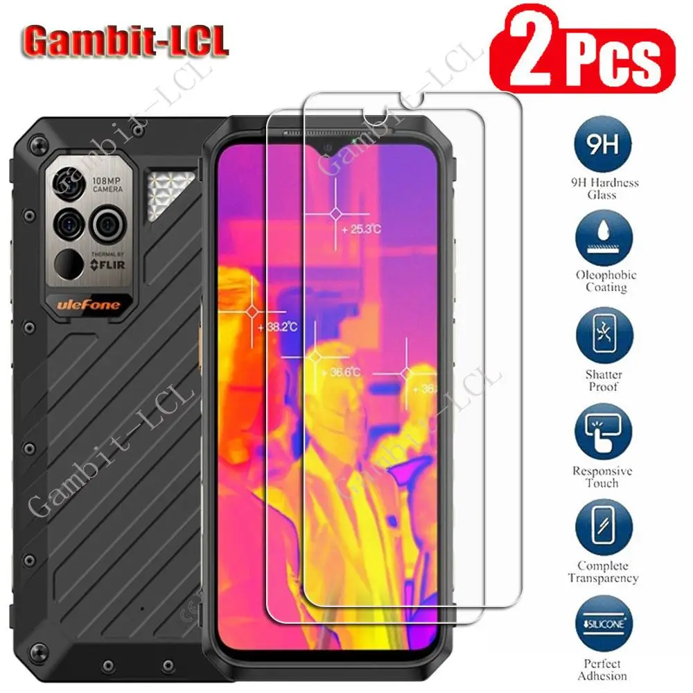 2PCS-Original-Protection-Tempered-Glass-For-Ulefone-Power-Armor-18T-6 ...