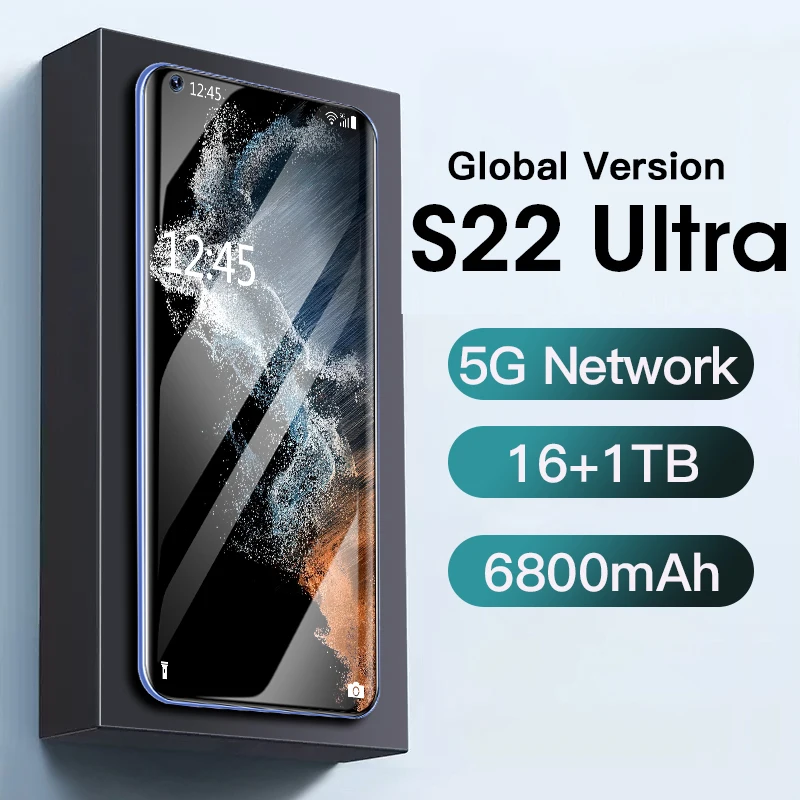 S22 ultra smartphone android 7.3 polegada 16gb 1tb telefone celular ...