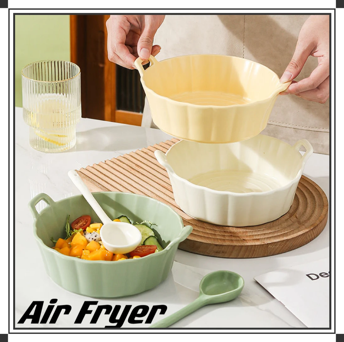 20cm-Air-Fryer-Pan-Silicone-Basket-Airfryer-Oven-Baking-Silicone-Tray ...
