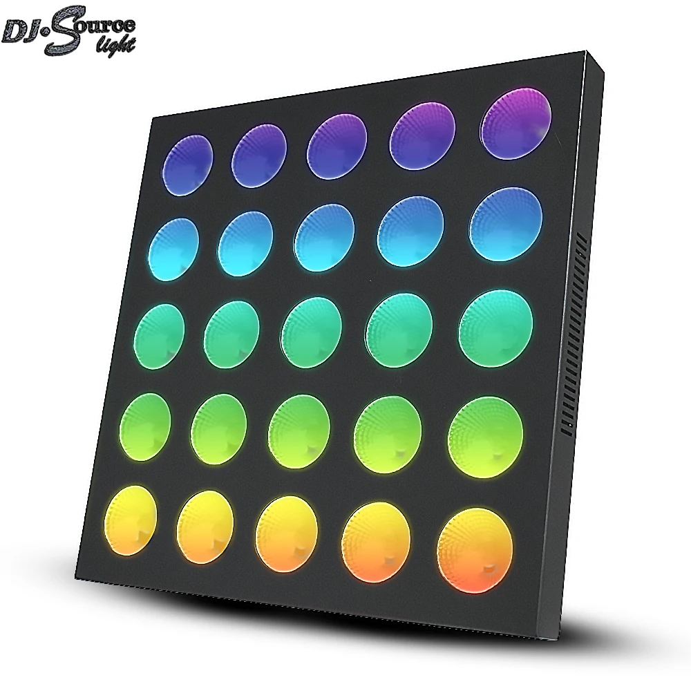 RGBW-Matrix-Stage-Wash-Strobe-Effect-Horse-Racing-Light-25-Eye-COB-LED ...