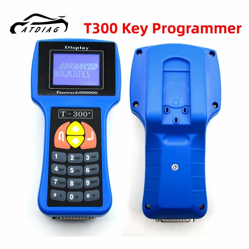Newest OBD II T300 T300 Auto Key Programmer T Code Software V 21.3 For Universal Cars T300 OBD 2 ...