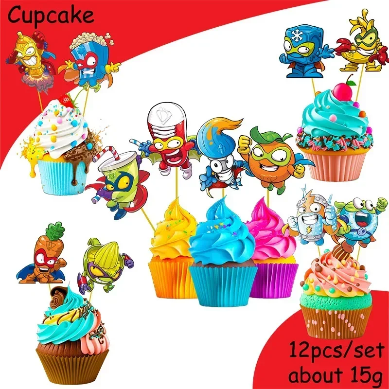 Suministros de fiesta con temática de dibujos animados de Disney superzing, vajilla, taza, plato ...