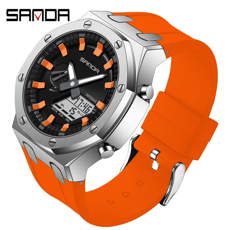 SANDA-Top-Sport-Men-Quartz-Digital-Watch-Creative-Diving-Watches-Men ...