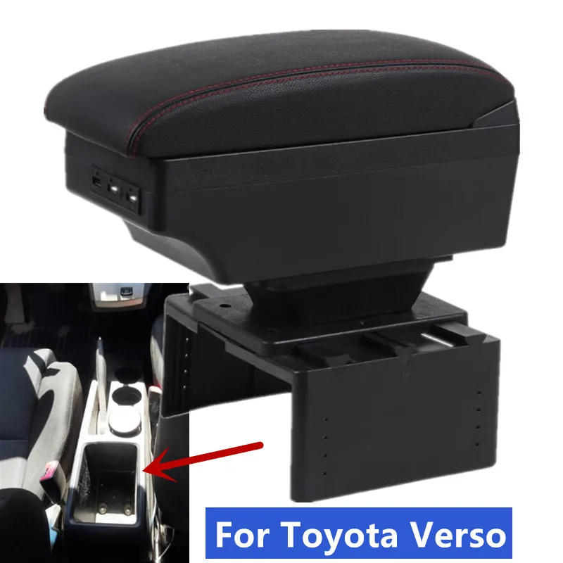For Toyota Verso Armrest Box For toyota corolla verso Car Armrest ...