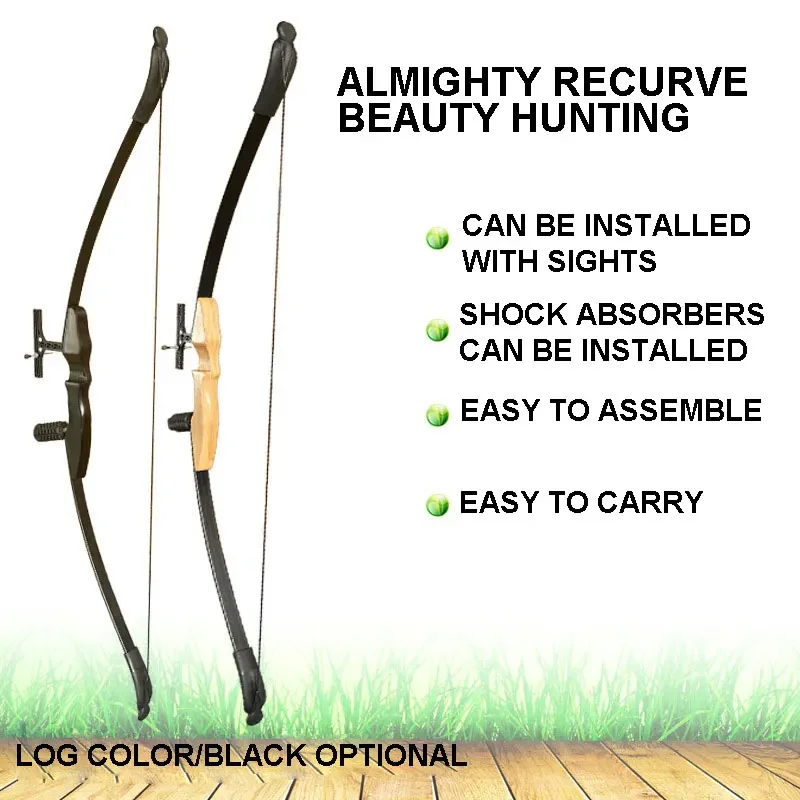 Bow-and-Arrow-Recurve-Bow-Take-Down-Long-Bow-30Lbs-40Lbs-with ...