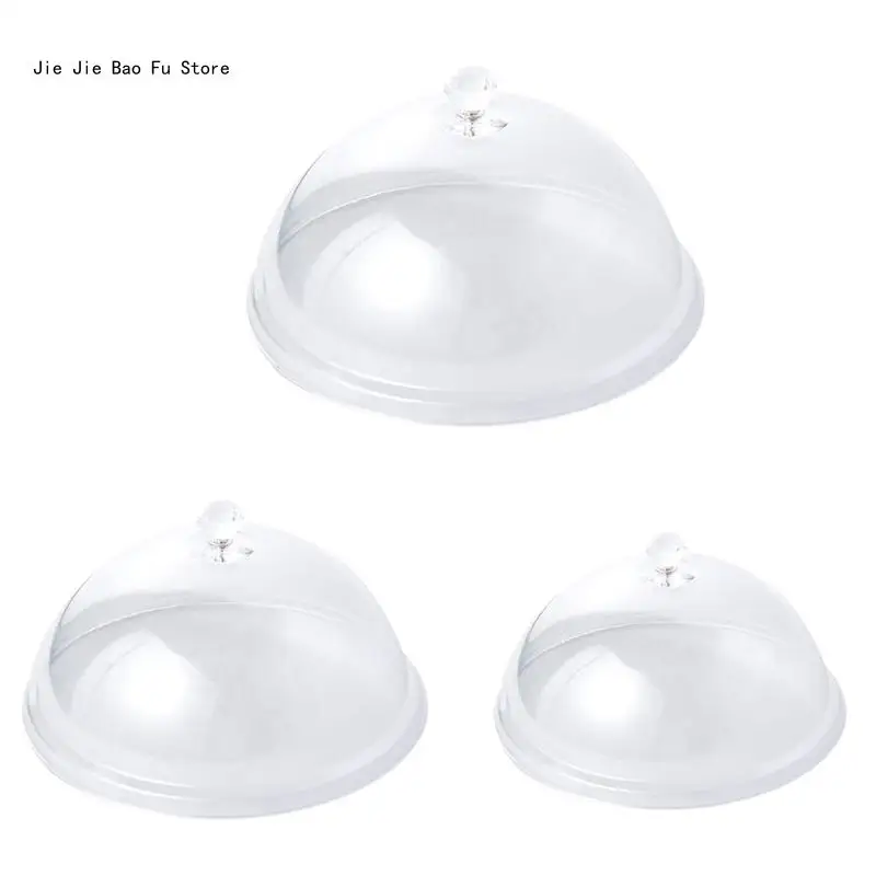 E8BD Clear Food Cover Dome Guard Shield Vegetable Fruit Food Freshing ...