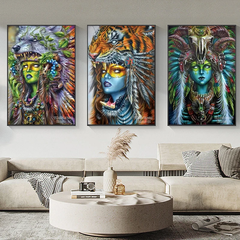 RUOPOTY-Painting-By-Numbers-For-hominid-Drawing-on-canvas-Abstract ...