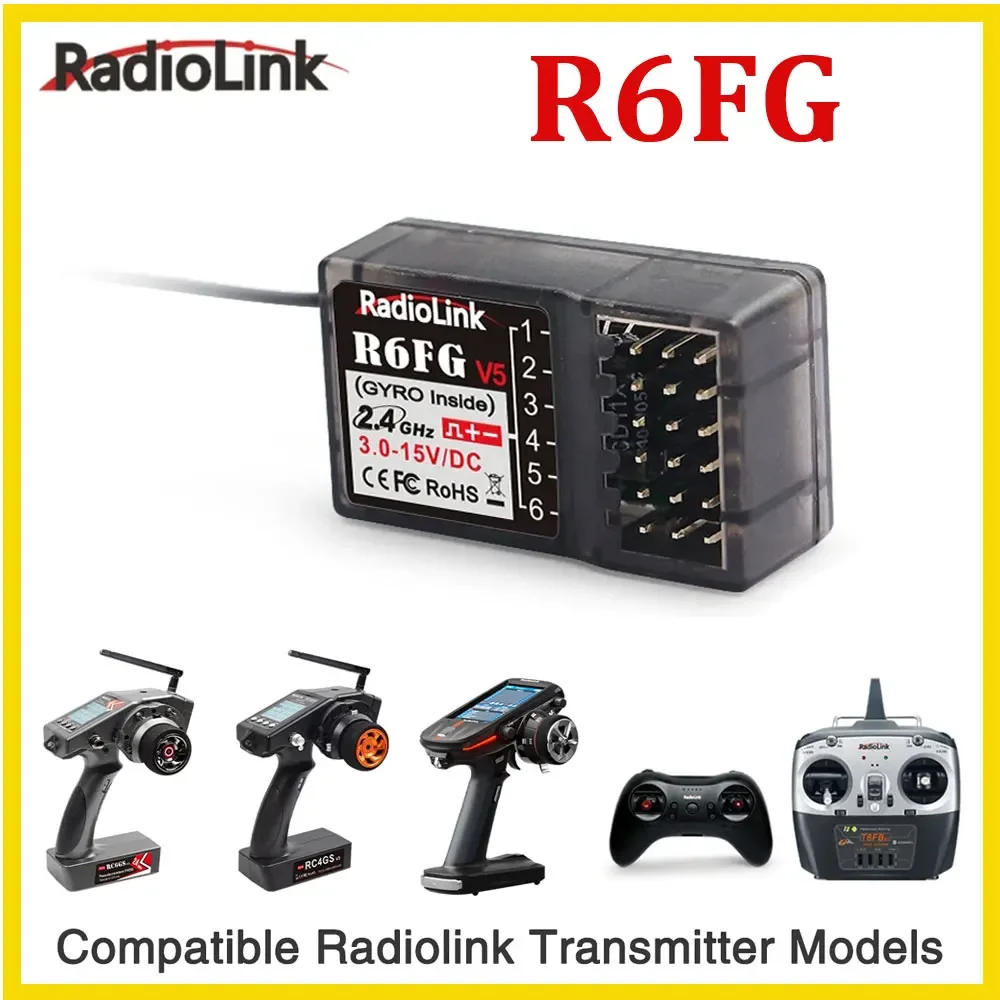 Radiolink-RC-Receiver-R6FG-6-Channel-2-4G-HV-Servo-RX-with-Gyro-for-RC ...