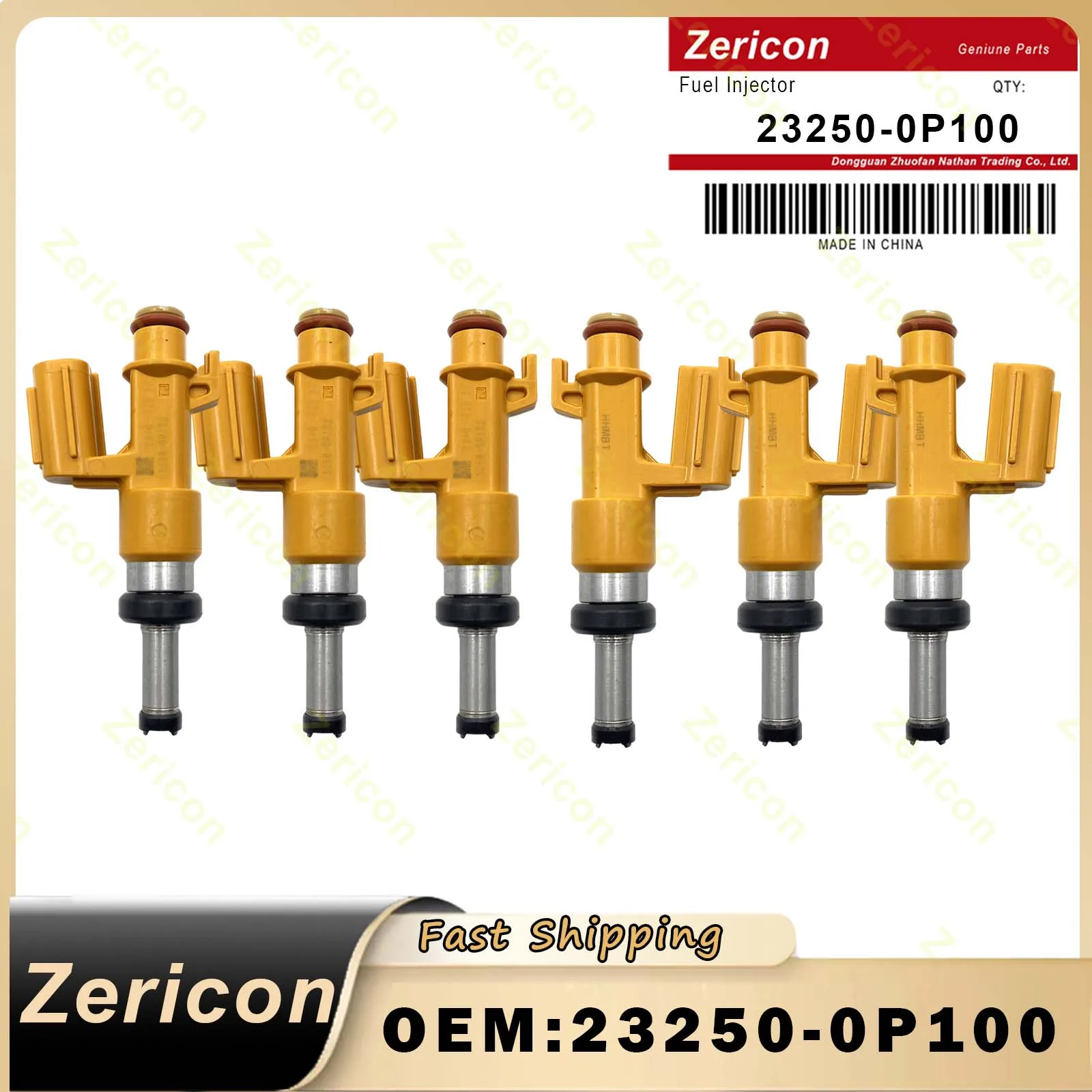6pcs-Oiginal-90-New-23250-0P100-Fuel-Injectors-Nozzle-For-TOYOTA-LEXUS ...