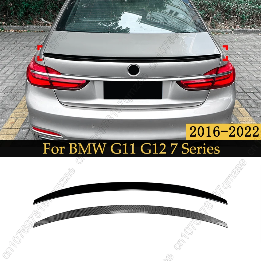 Car Rear Boot Trunk Spoiler Wing Kits For BMW G11 G12 7 Series 730i ...