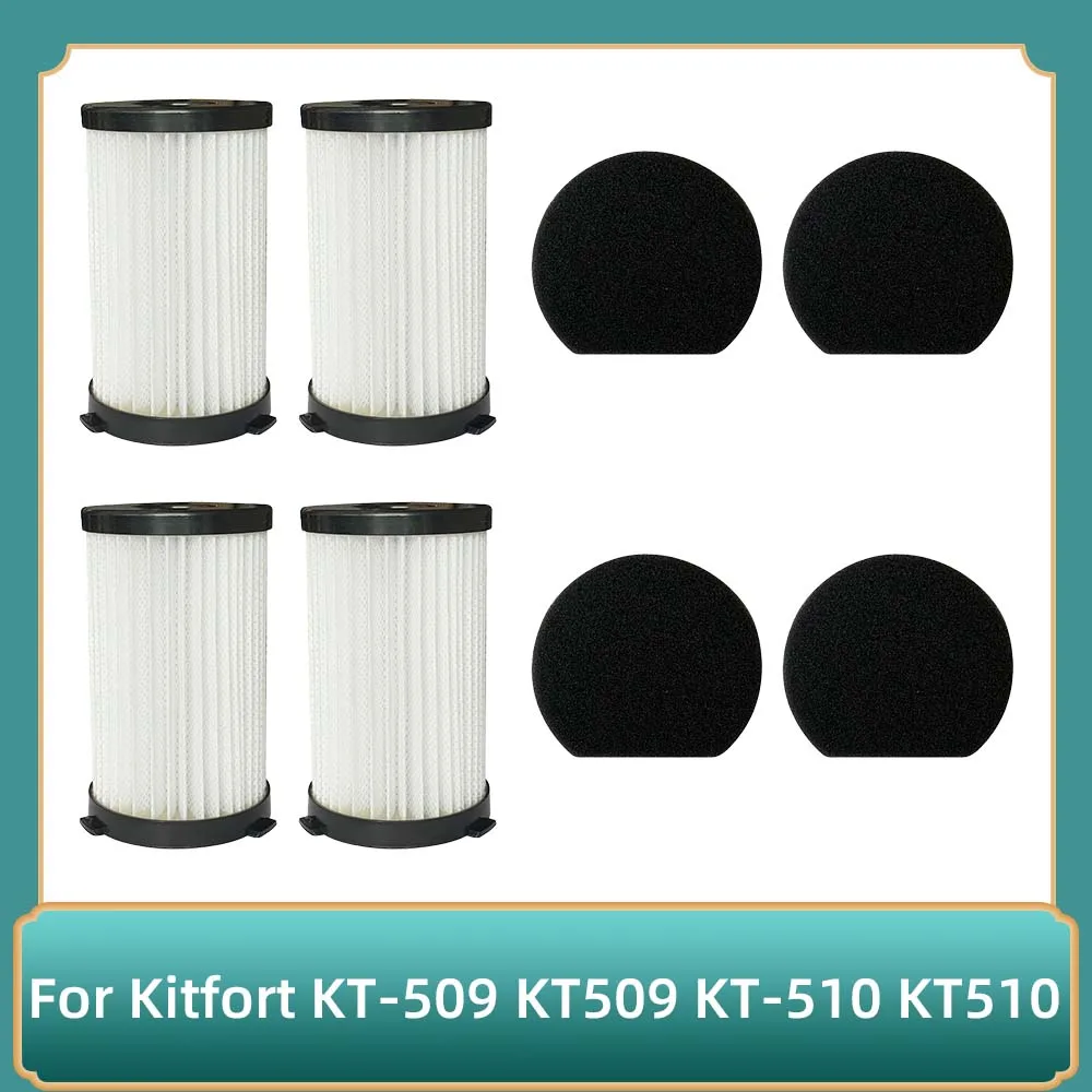 Kitfort KT 509 KT509 KT 510 KT510 용 핸드 헬드 로봇 진공 청소기 헤파 필터 교체 부착 예비 부품 키트| | - AliExpress