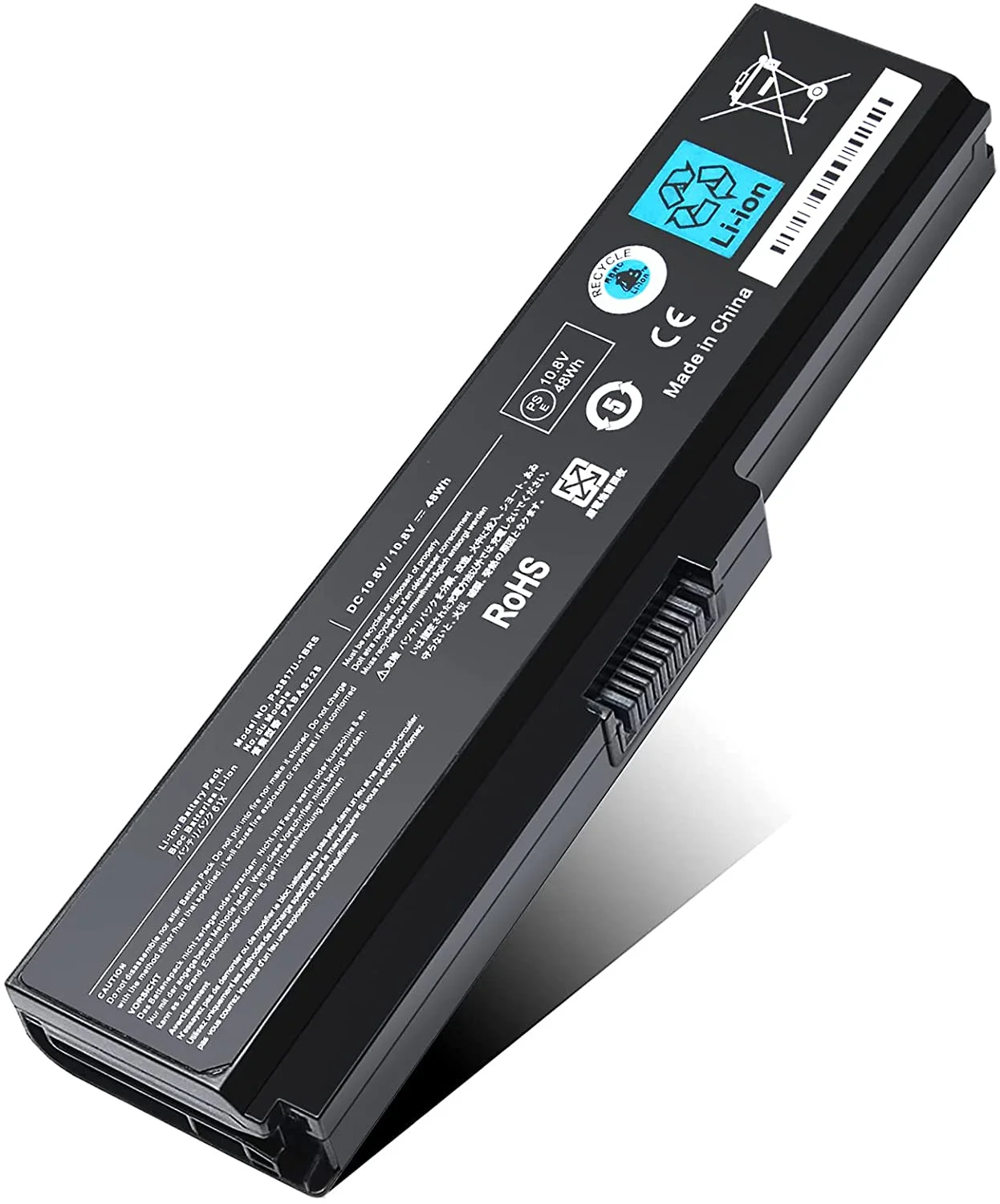 PA3817U-1BRS PA3817U-1BAS Laptop Battery For TOSHIBA Satellite L755 ...