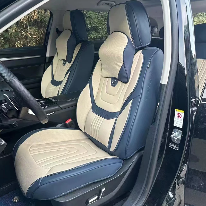 Universal-Car-Seat-Kits-Covers-Durable-Nappa-Leather-for-90-Sedan-SUV ...