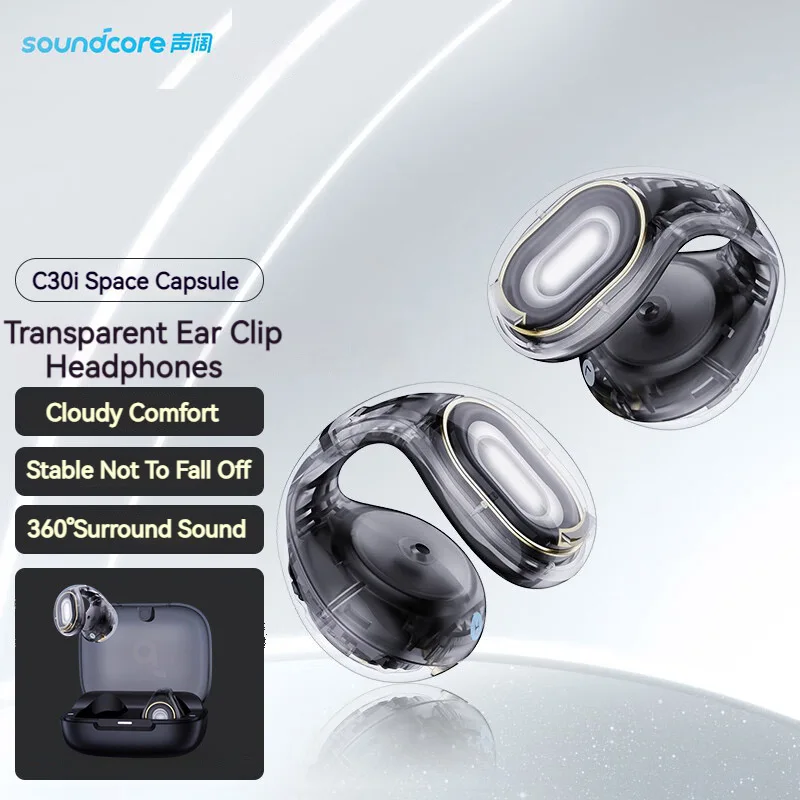 Soundcore-C30i-Space-Module-Earclip-Bluetooth-Earphones-Non-in-Ear ...
