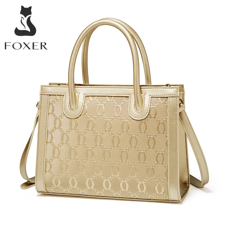 FOXER-Women-s-Split-Leather-High-Quality-Handbag-Lady-Fashion-Workplace ...
