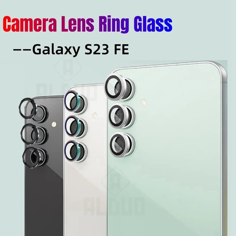 Camera-Lens-Ring-Glass-for-Samsung-Galaxy-S23-FE-S23-Plus-Metal-Cap ...