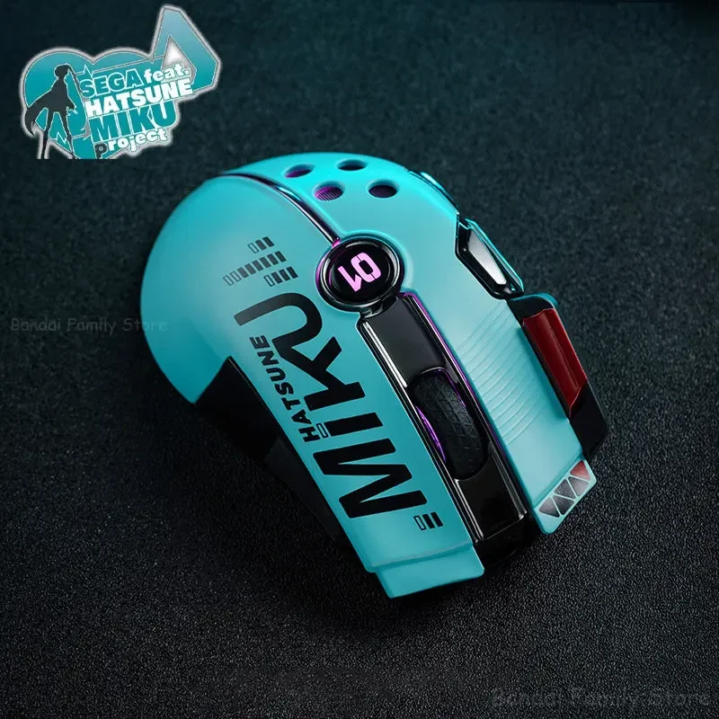 Hatsune Miku Gaming Mouse Anime USB 2.4G Wireless RGB Light 12000dpi ...