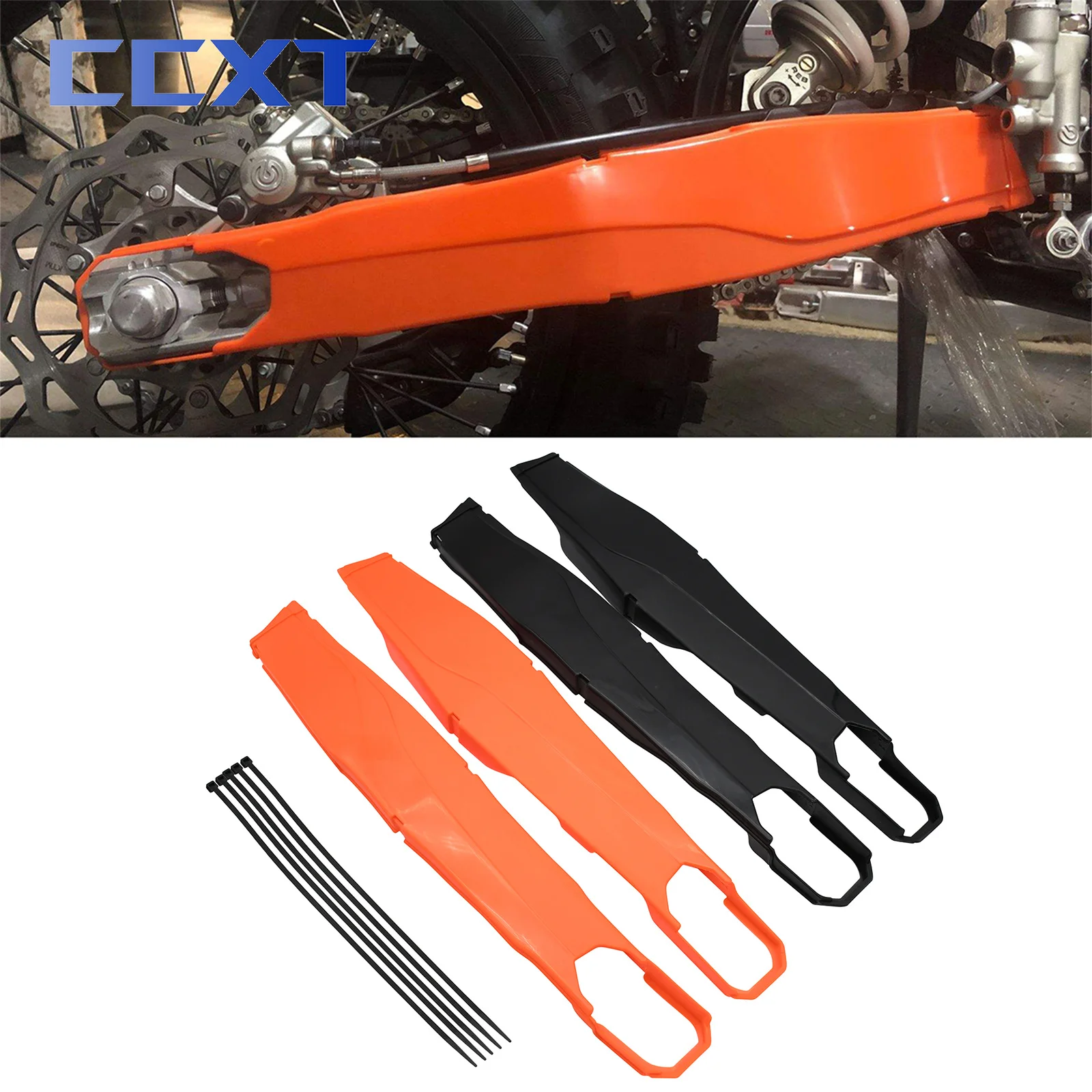 Motorcycle-Swingarm-Swing-Arm-Protector-For-KTM-EXC-EXCF-XCW-XCWF-125 ...