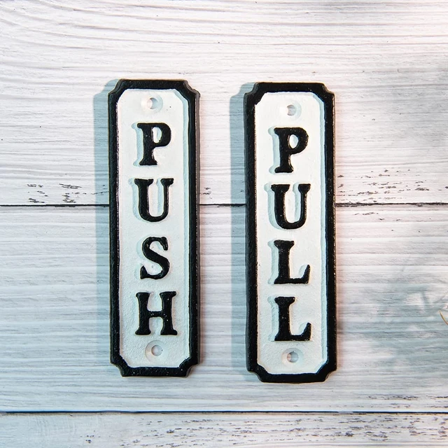 Push And Pull Signs For Gate Purchase For | www.pinnaxis.com
