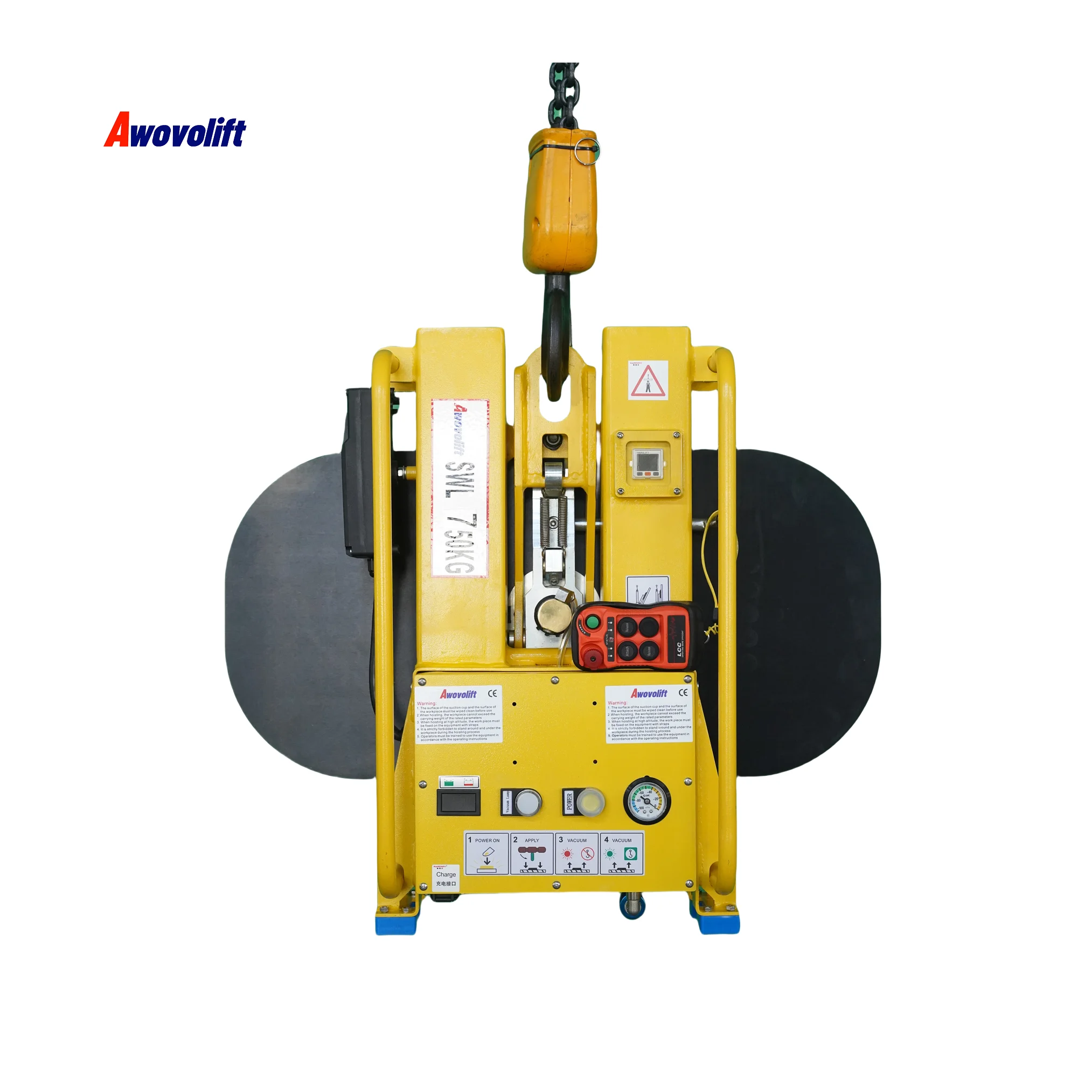 Awovolift vacuum lifter for sandwich panel roof or window vacuum glass ...