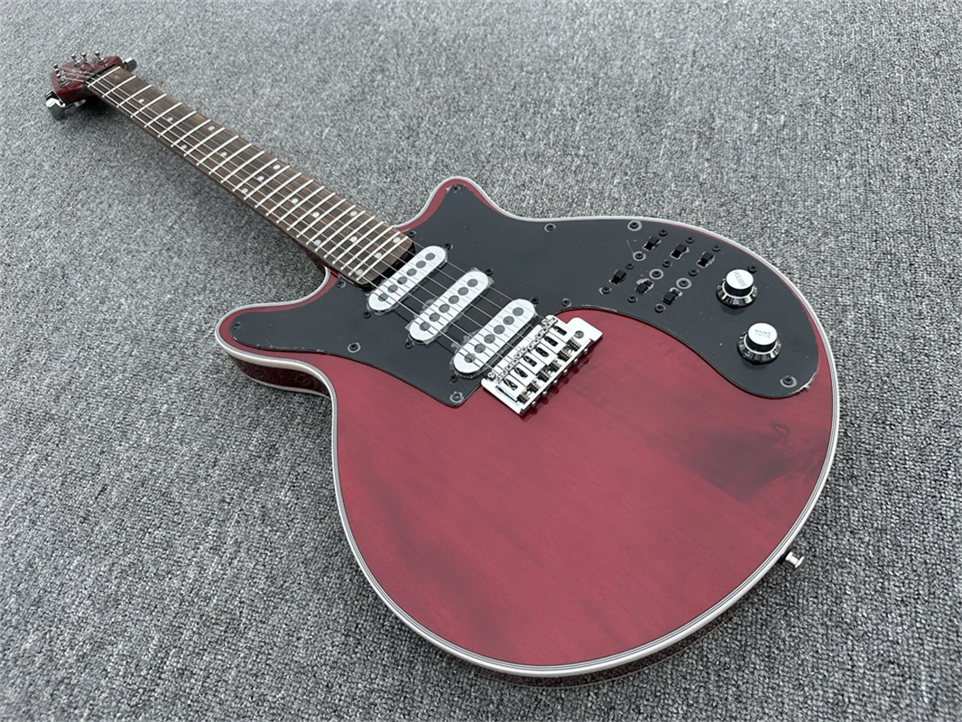 China-Made-Brian-May-Red-Electric-Guitar-24-Frets-Bmg-Special-Antique ...