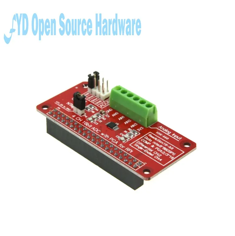 1 Buah Modul ADC 3.3V ADS1115 untuk Raspberry Pi 3/2 / B + / I2C RPI ...