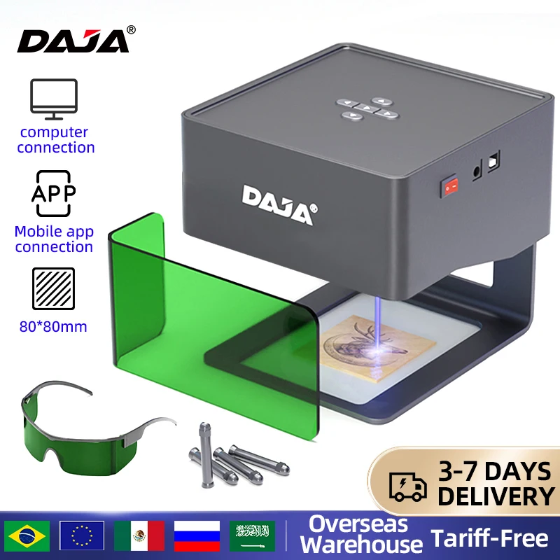 DAJA-DJ6-Laser-Engraving-Machine-Mini-Portable-Mobile-APP-Computer ...